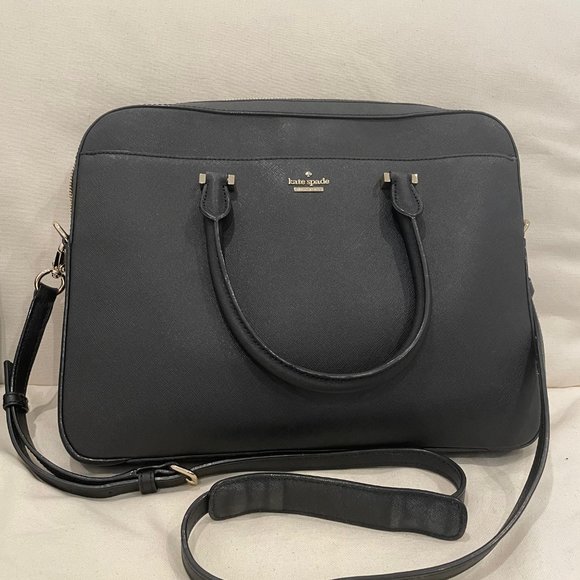 kate spade | Bags | Kate Spade 3 Saffiano Laptop Bag Black | Poshmark